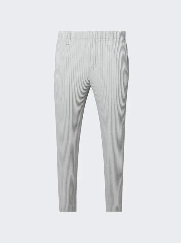 Issey Miyake Tailored Pleated Pants - Light Grey