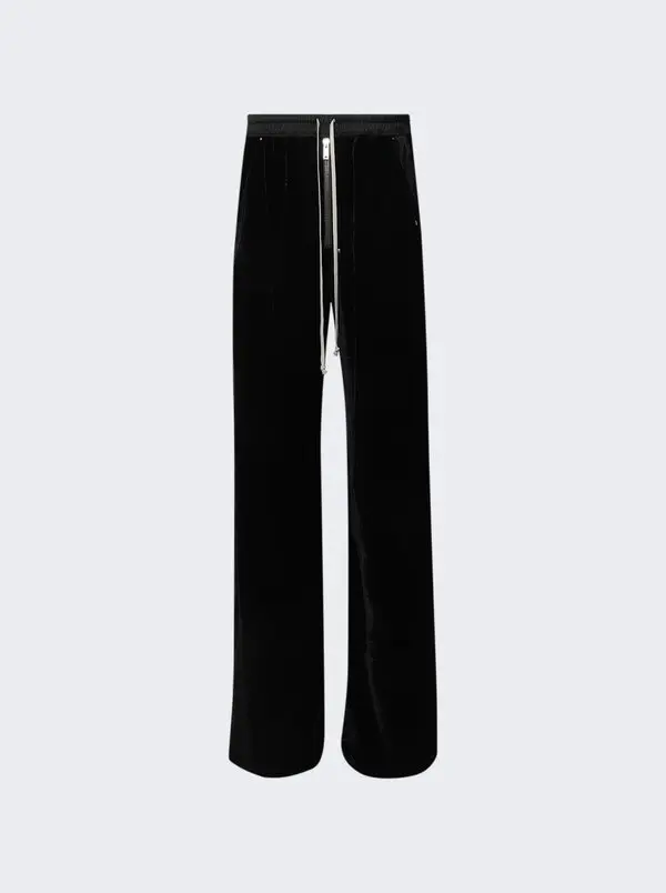 Rick Owens Wide Bela Pants Steel - Black