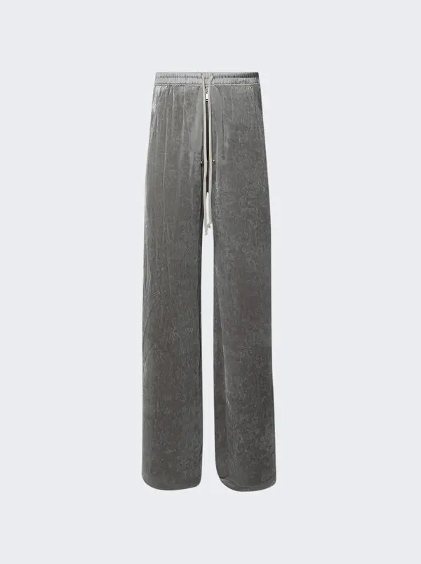 Rick Owens Wide Bela Pants Steel - Silver