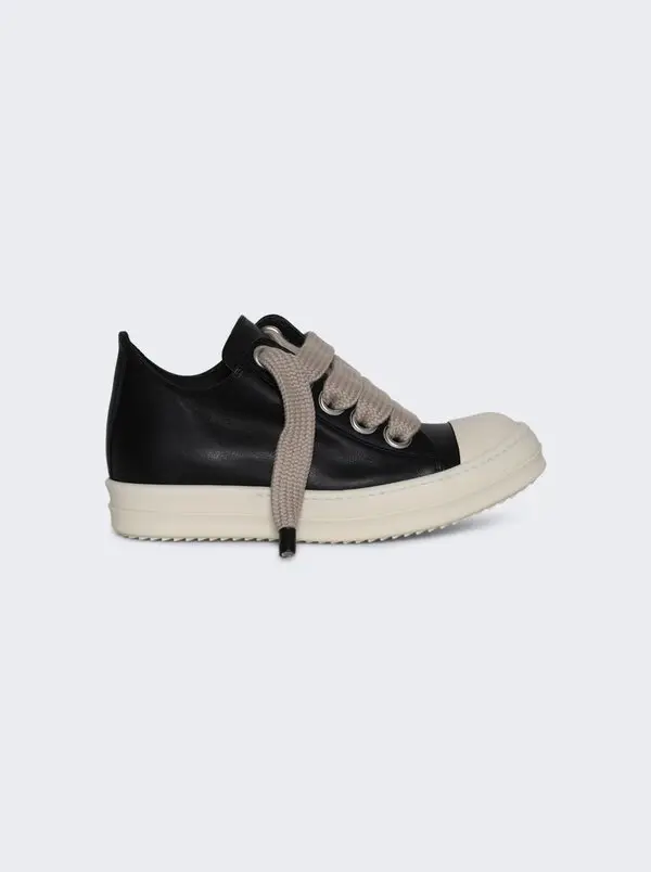 Rick Owens Tower Jumbolace Low Sneakers - Black