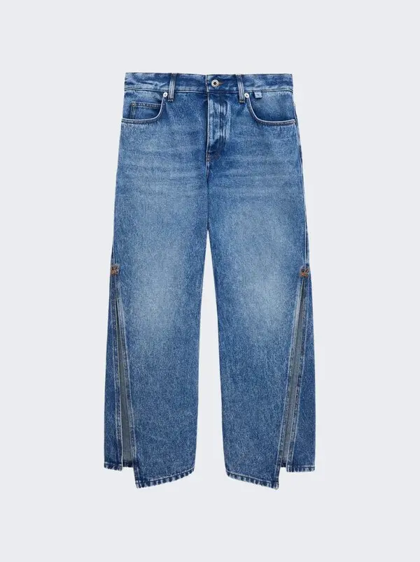 Loewe Paula's Ibiza Split Leg Jeans Medium - Blue