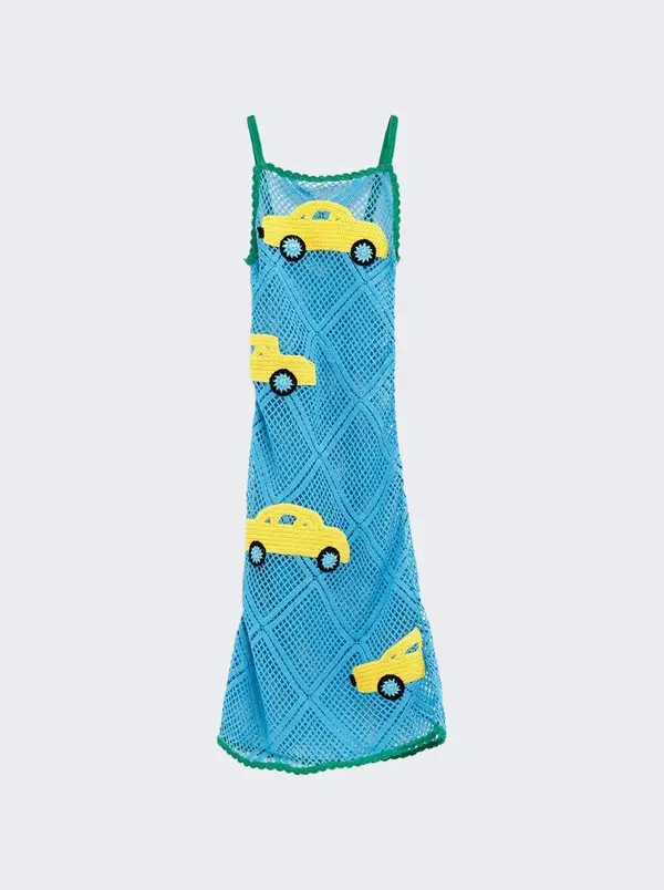 JW Anderson Car Dress Sky - Blue