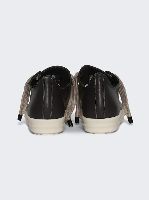 Rick Owens Tower Jumbolace Low Sneakers - Beige