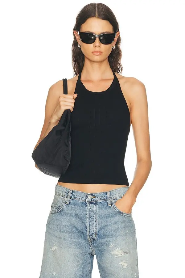 RE/DONE Sylvie Halter - Black