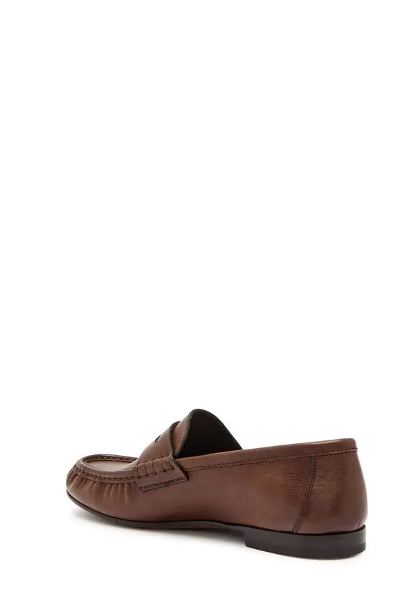 Brunello Cucinelli Leather Loafers