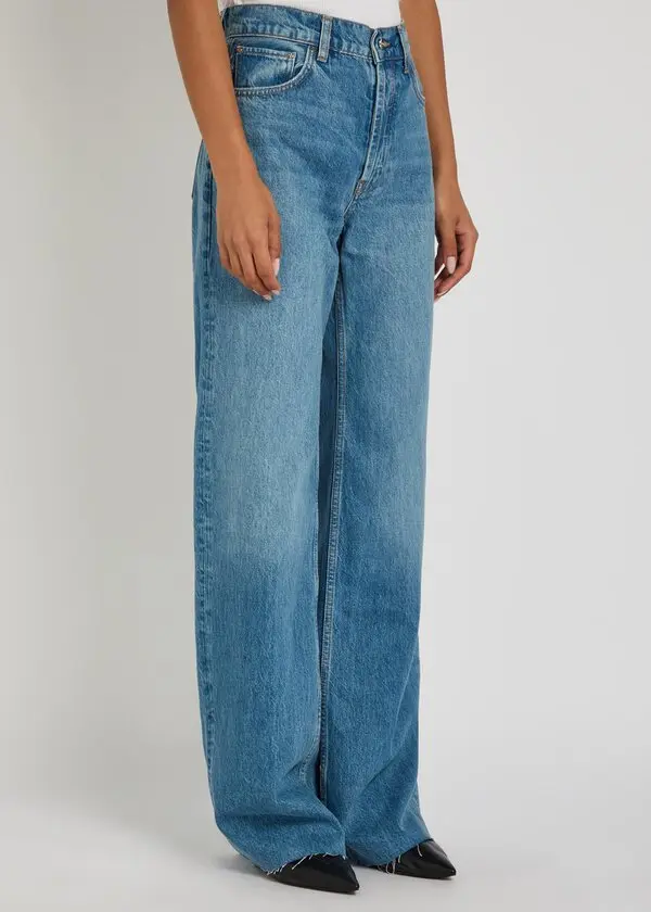 ANINE BING Hugh Wide-leg Jeans