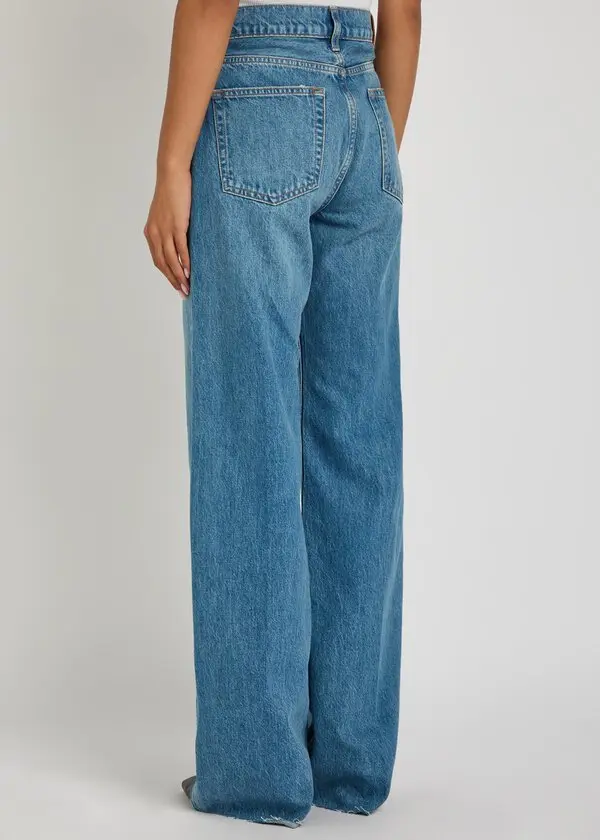 ANINE BING Hugh Wide-leg Jeans