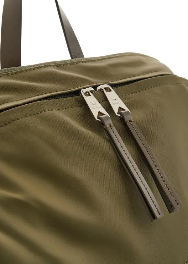 Paul Smith Logo-embroidered Nylon Backpack
