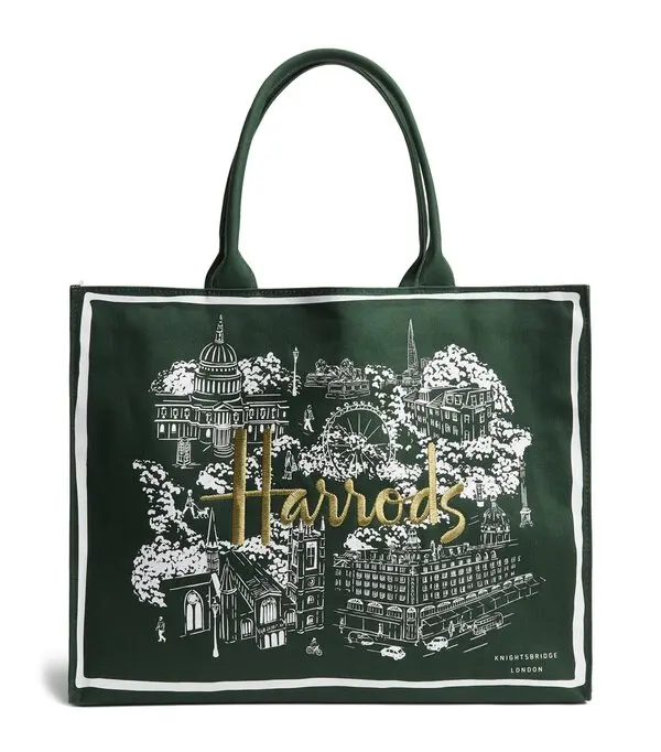 Harrods City Stories Shoulder Tote Bag