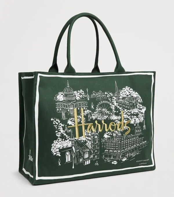 Harrods City Stories Shoulder Tote Bag