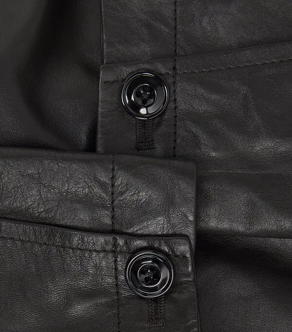 LEMAIRE Soft Leather Blouson Jacket