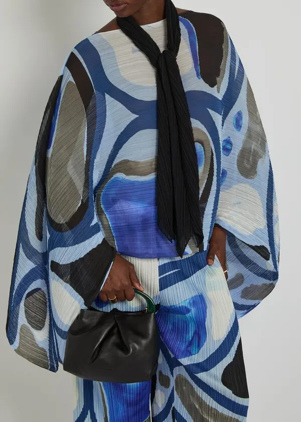 Issey Miyake Pleated Woven Scarf