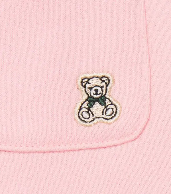 Harrods Cotton Jersey Logo Shorts