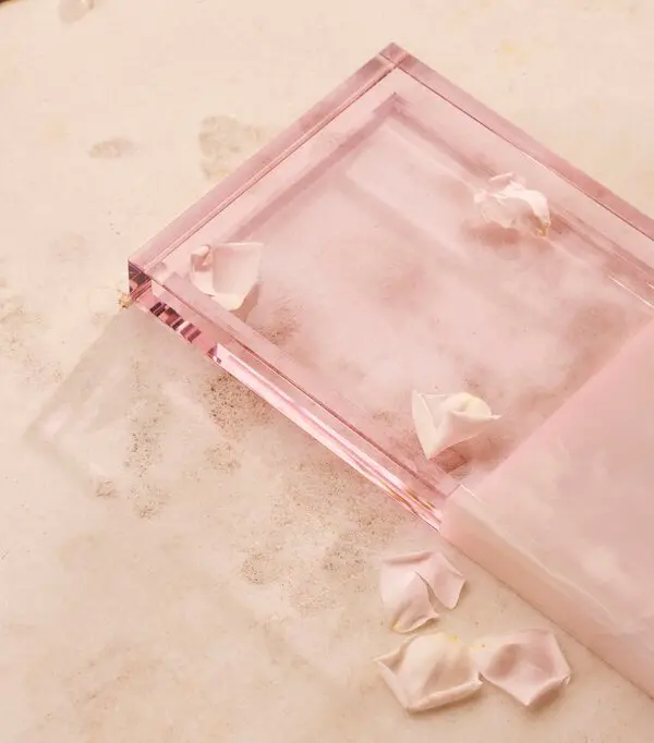 REFLECTIONS COPENHAGEN Small Crystal-onyx Mad Trinket Tray