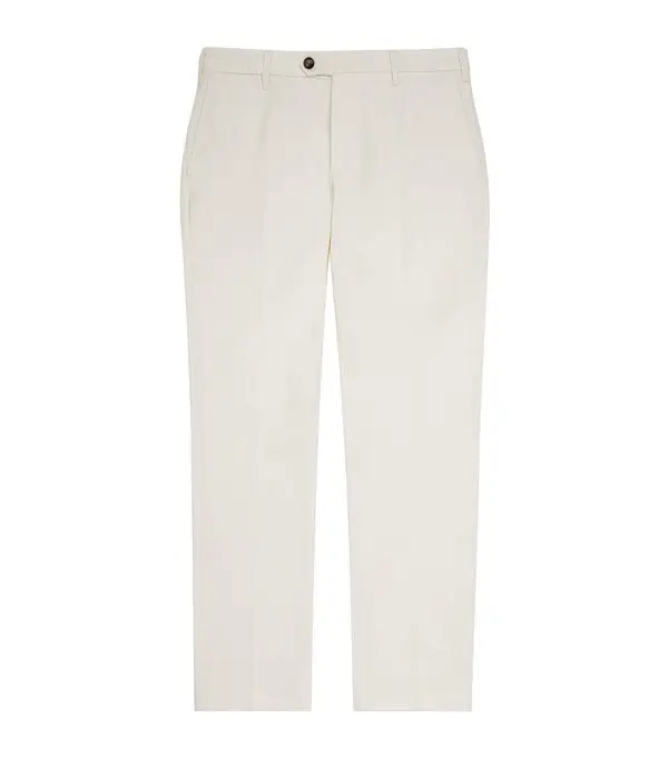 Pal Zileri Stretch-cotton Twill Chinos