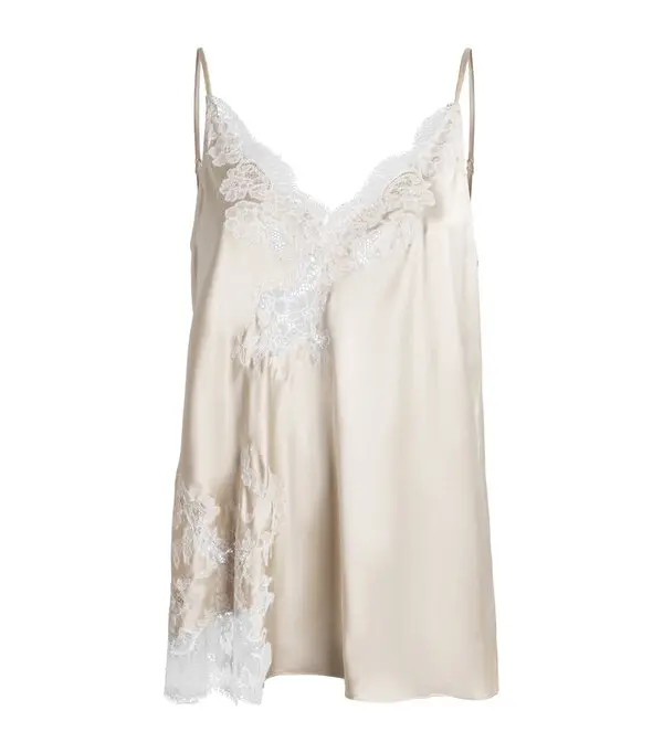TORLOWEI Silk Lace Elsa Camisole