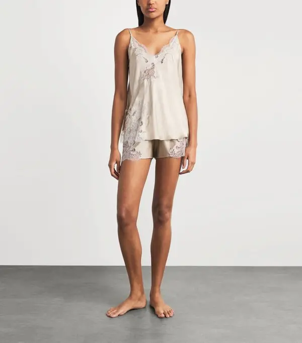 TORLOWEI Silk Lace Elsa Camisole