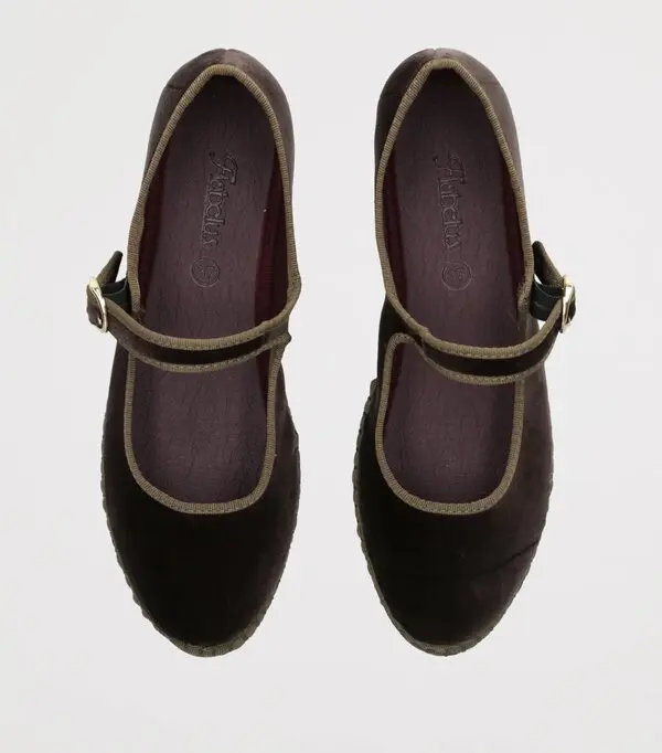 FLABELUS Velvet Ulla Mary Janes