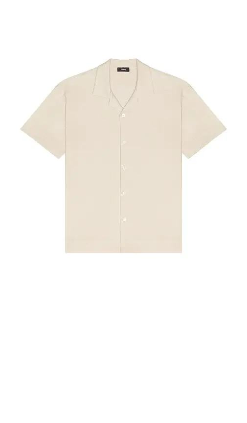 Theory Soft Terry Shirt In Neutral