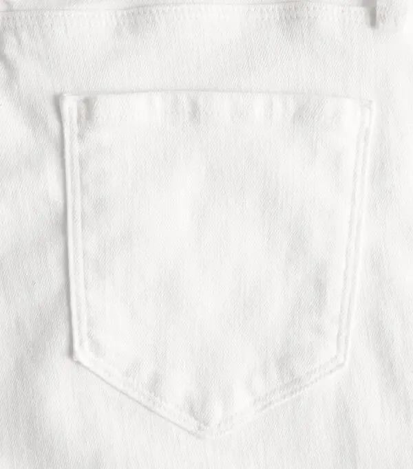 L'Agence Ruth Straight Jeans - White