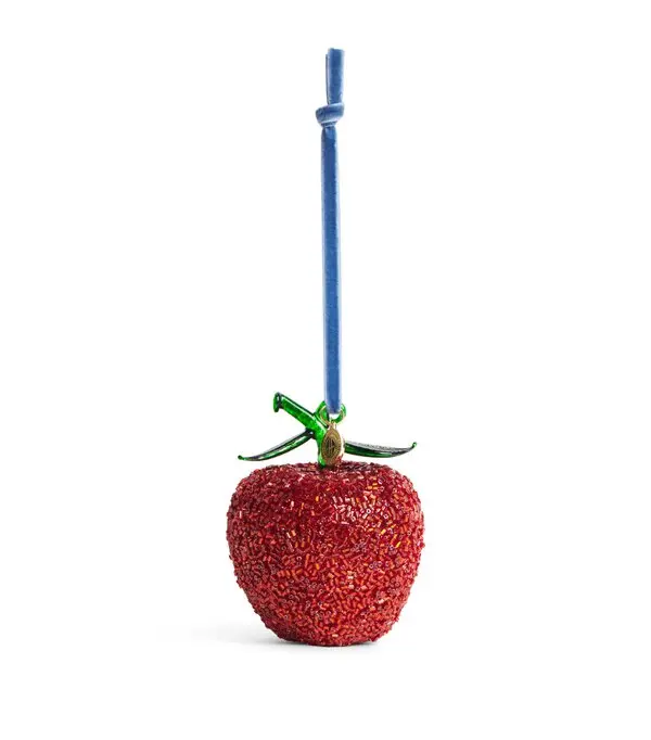 Harrods Beaded Apple Tree Decoration