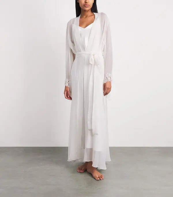 Rosamosario Silk Fatima The Bride Robe