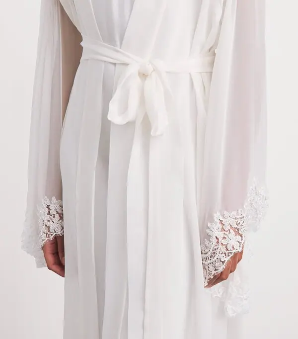 Rosamosario Silk Fatima The Bride Robe