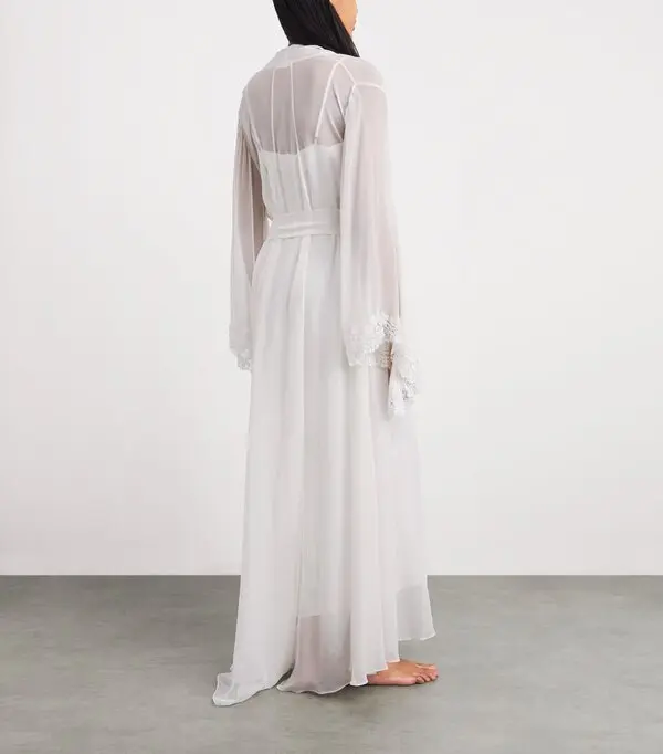 Rosamosario Silk Fatima The Bride Robe