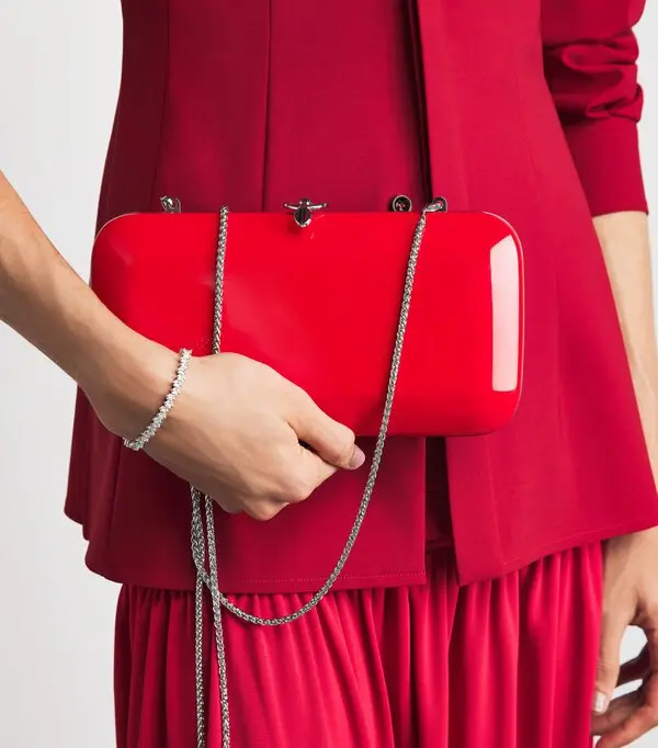 Jeffrey Levinson Finley Clutch Bag - Red