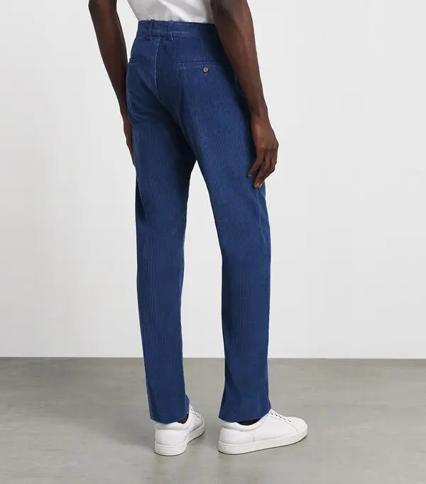 Paul & Shark Cotton-cashmere Corduroy Trousers