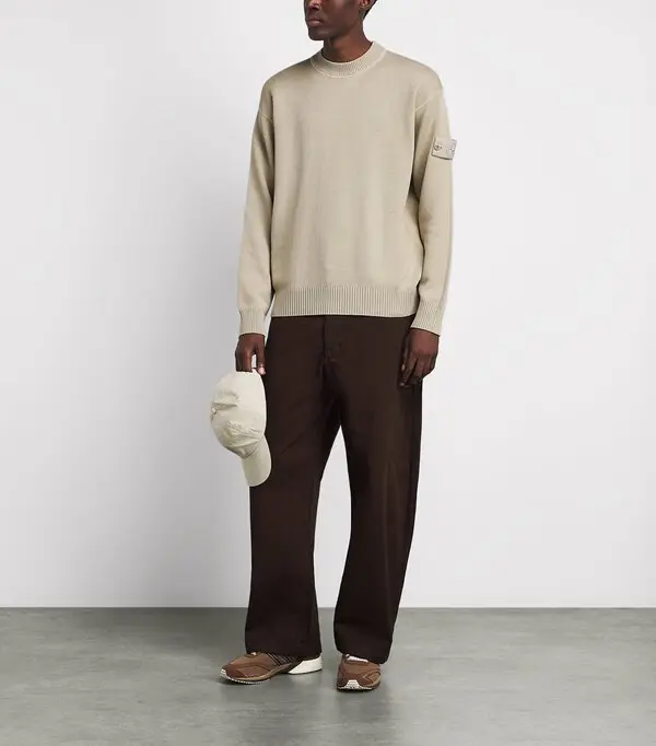 Stone Island Cotton-cashmere Ghost Sweater