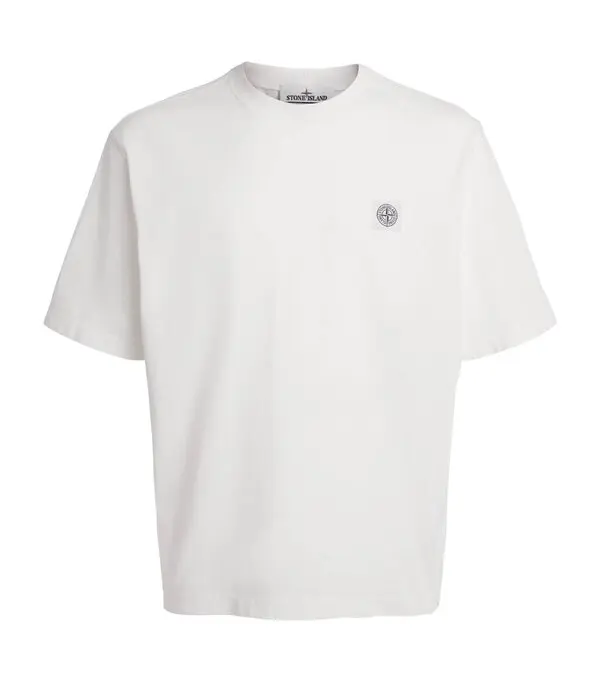 Stone Island Organic Cotton Ghost T-shirt - White