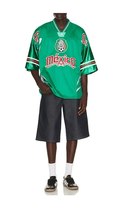 ADIDAS ORIGINALS Mexico 4 World Cup Jersey In Green