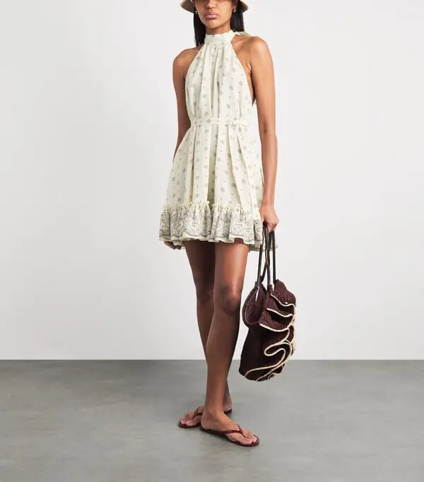 Devon Windsor Bandana Print Selma Mini Dress