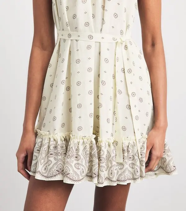 Devon Windsor Bandana Print Selma Mini Dress