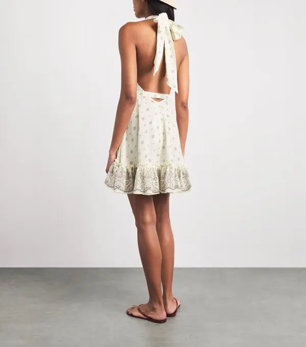 Devon Windsor Bandana Print Selma Mini Dress