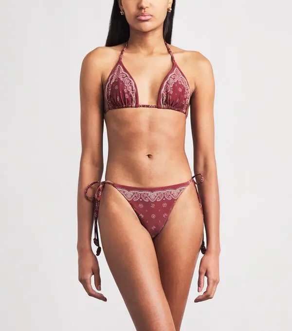 Devon Windsor Bandana Print Eadie Bikini Briefs