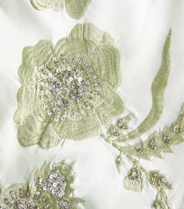 Alice + Olivia Embellished Montana Maxi Dress