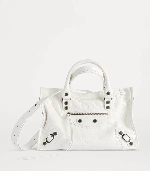 Balenciaga Small Lambskin Le City Top-handle Bag