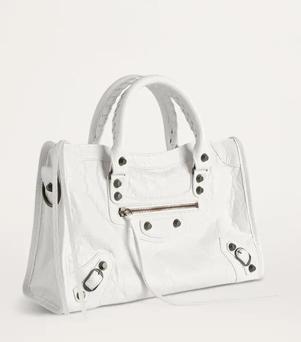 Balenciaga Small Lambskin Le City Top-handle Bag