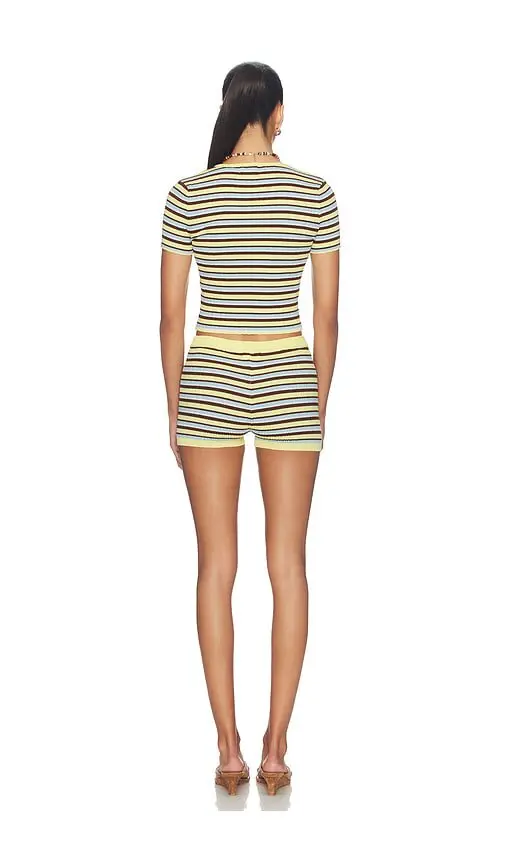 Superdown Annalise Short Set In Yellow