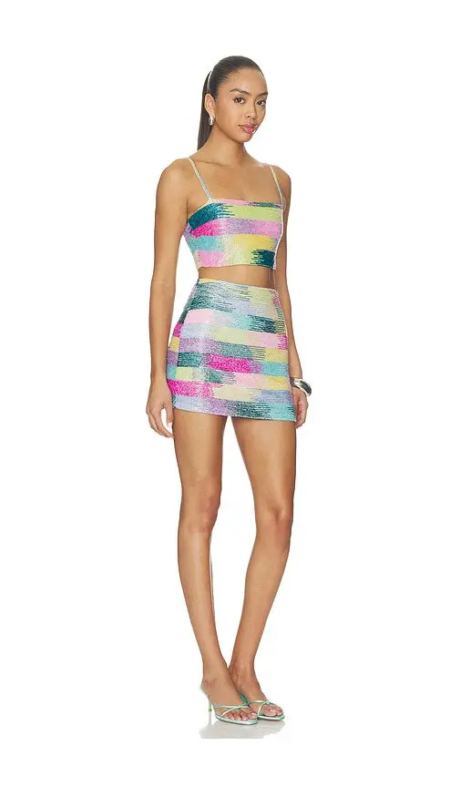 OCEANUS Nerina Beaded Co-ord Set