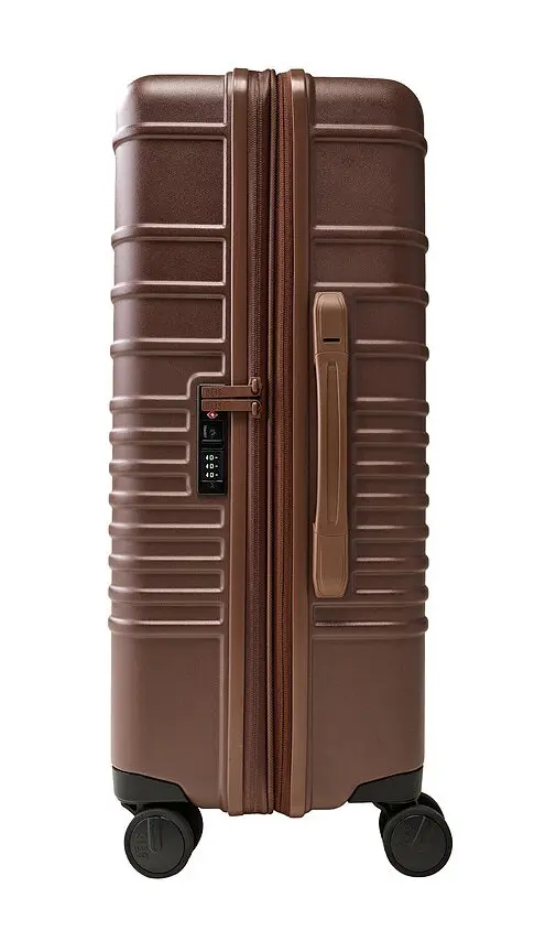 BEIS The Medium Check-in Roller In Brown