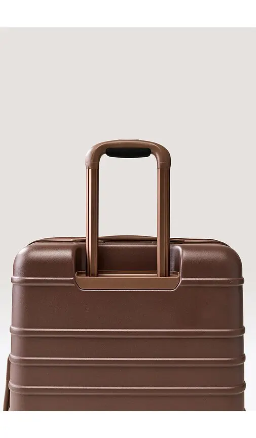 BEIS The Medium Check-in Roller In Brown