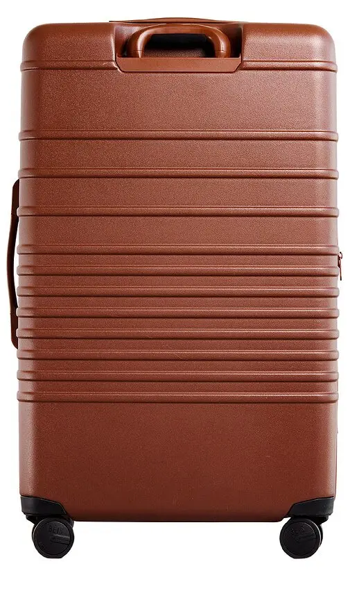 BEIS The Large Check-in Roller In Brown - Maple