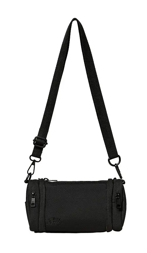 BEIS Expandable Duffle Charm - Black
