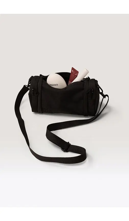 BEIS Expandable Duffle Charm - Black