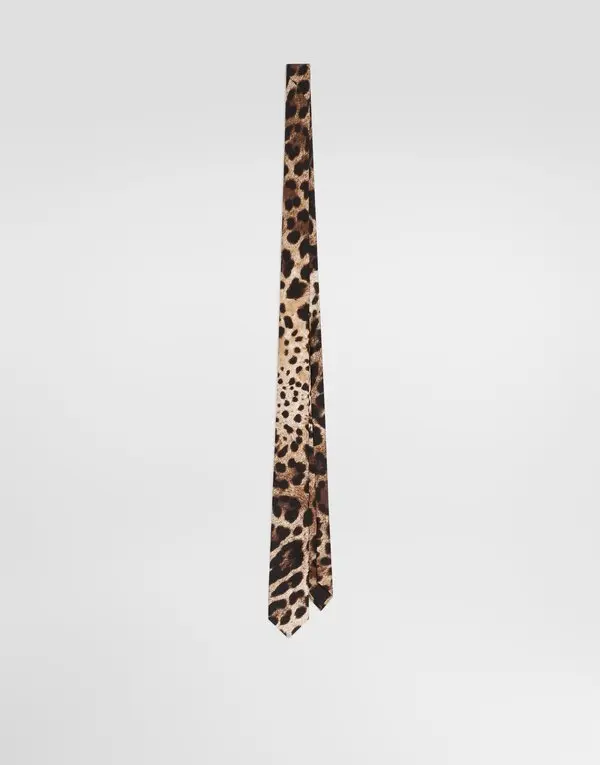 Dolce & Gabbana Leo- Silk Twill Tie - Print
