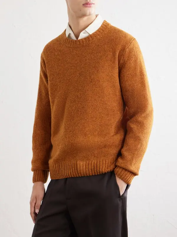 Caruso Wool Crewneck Sweater