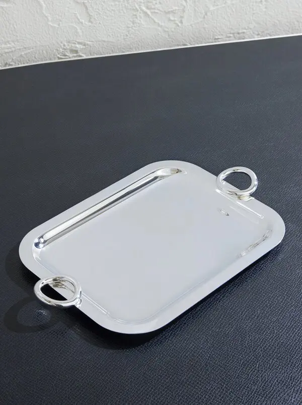 Christofle Vertigo -plated Tray